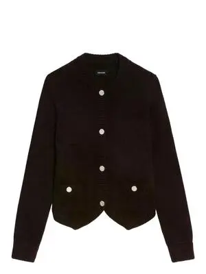 Zadig&Voltaire Button-embellished Cardigan - Brown