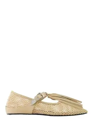 Toga Tassel-embellished Ballet Flats - Neutrals