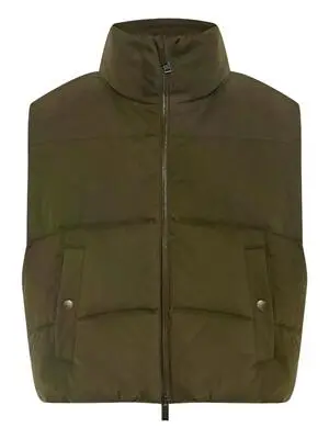 Dsquared2 Logo-print Quilted Gilet - Green