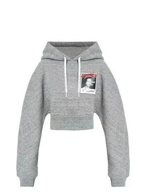 Dsquared2 Graphic-print Hoodie - Grey