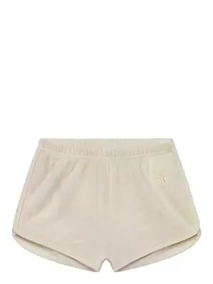 Eterne Cotton Track Shorts - White