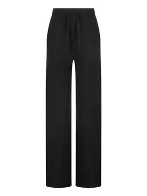 Alpha Studio Cashmere Trousers - Black