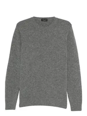ROBERTO COLLINA Round-neck Sweater - Grey