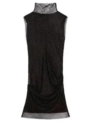 Sportmax Crystal-embellished Mini Dress - Black