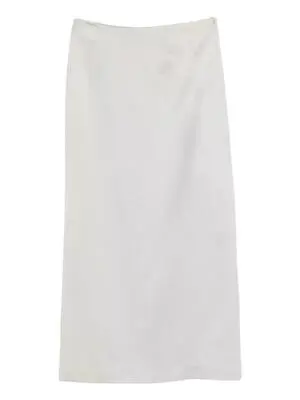 BRUNELLO CUCINELLI Straight-Hem Midi Skirt