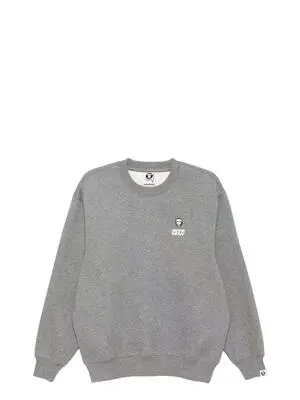 AAPE BY *A BATHING APE® Logo-appliqué Sweatshirt - Grey