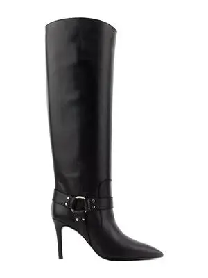 PAUL WARMER Arizona Knee-high Boots - Black