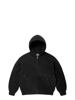 Supreme X Marithé+françois Girbaud Zip-up Hoodie - Black