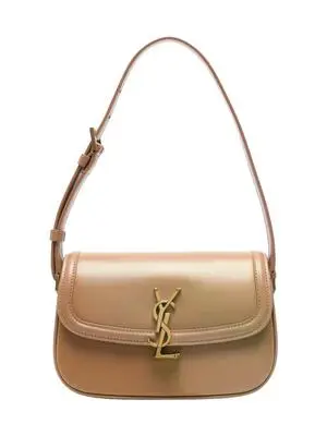 Saint Laurent Mini Solferino Shoulder Bag - Brown