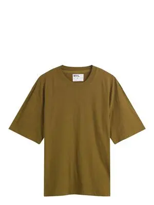 MARGARET HOWELL Simple T-shirt - Moss