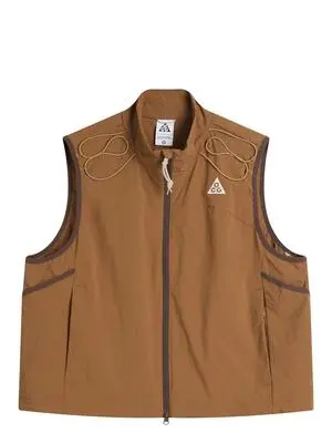 Nike Death Bloom Vest - Mosswood Brown/baroque Brown/parachute Beige