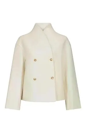 Loulou De Saison Meyer Double-breasted Jacket - White