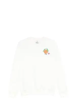 Casablanca Logo-print Sweatshirt - White