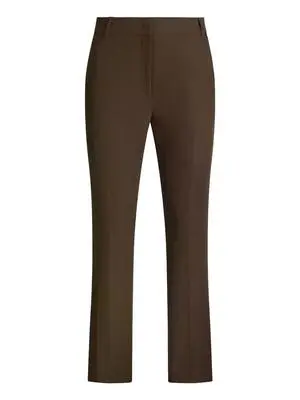 Liu Jo Logo-plaque Trousers - Brown
