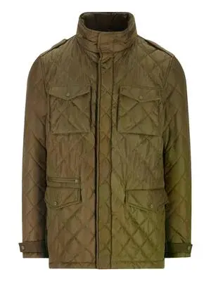 Herno Quilted Field Jacket - Green