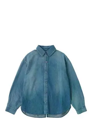MOUSSY VINTAGE Buttoned Denim Shirt