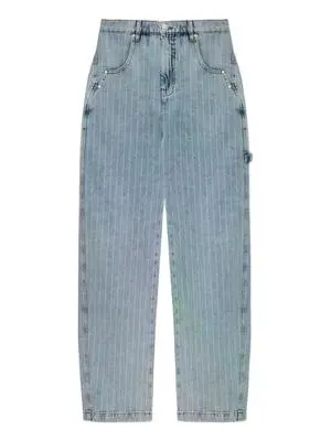 Munthe Striped Jeans - Blue