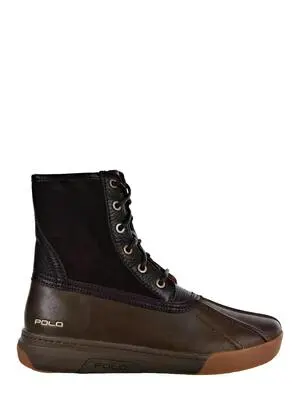 Polo Ralph Lauren Declan Lace-up Leather Boots - Brown