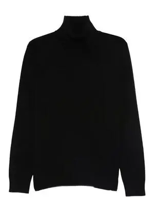 ROBERTO COLLINA Turtleneck Sweater - Black