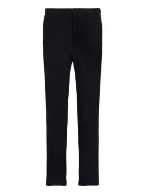 Emporio Armani Textured Weave Trousers - Blue