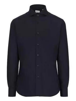XACUS Long-sleeved Button-down Shirt - Black
