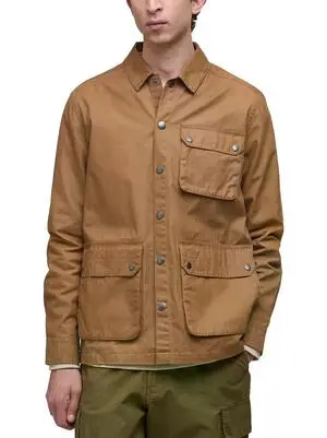 Barbour Button-fastening Multi-pocket Overshirt - Brown