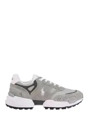 Polo Ralph Lauren Jogger Suede Sneakers - Grey