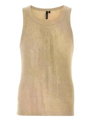 ENTIRE STUDIOS Ribbed Tank Top - Neutrals