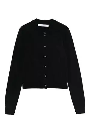 Rokh Button-front Cardigan - Black