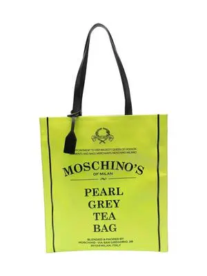 Moschino Logo-print Tote - Green