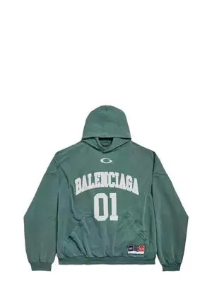 Balenciaga Cotton Hoodie - Green