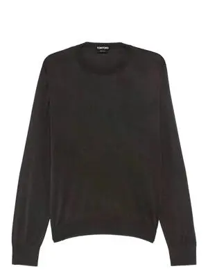 TOM FORD Long-Sleeve Sweater Grey