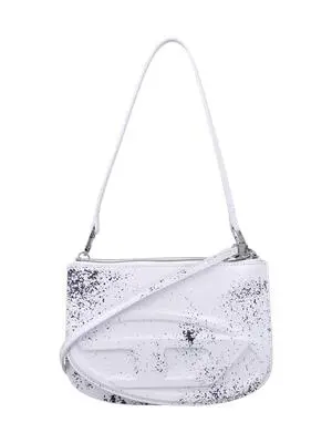 DIESEL Twin Leather Shoulder Bag - White