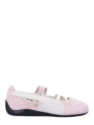 PUMA Speedcat Suede Ballerina Flat Shoes Whisp Of Pink