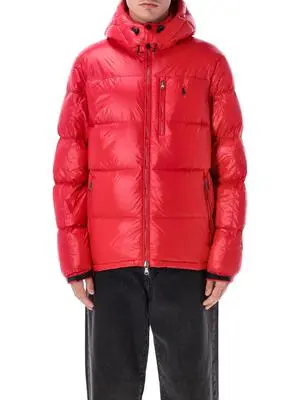Ralph Lauren Padded Zip Up Jacket - Red