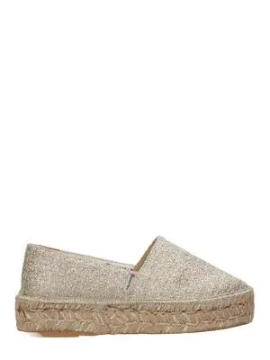 ESPADRILLES Metallic - Grey