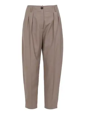 Erika Cavallini Banana Trousers - Beige