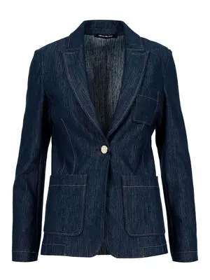 PENNY BLACK Denim Stretch Blazer - Denim Blu