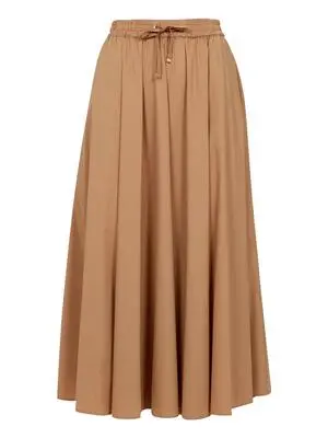 Herno Flared Skirt - Camel