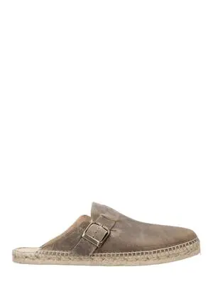 ESPADRILLES Espadrille Mules - Brown