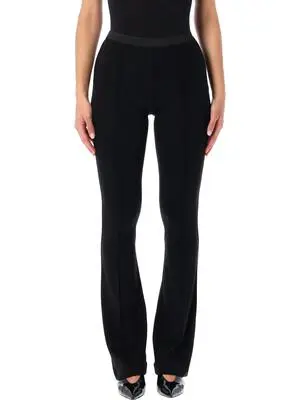 THE GARMENT Ultra Long Trousers - Black