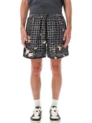 Amiri Printed Shorts - Black