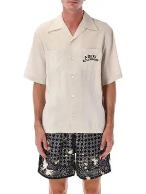 Amiri Hollywood Bowling Shirt - Alabaster