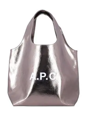 A.p.c. Ninon Tote Bag - Dark Silver