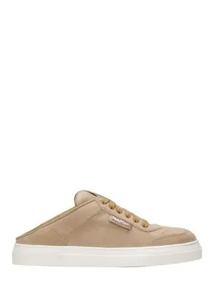 Max Mara Laced Sabot Sneakers - Camel