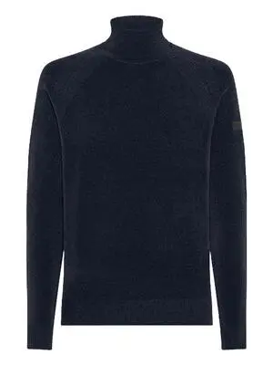 RRD Velvet Turtleneck Knit - Blue