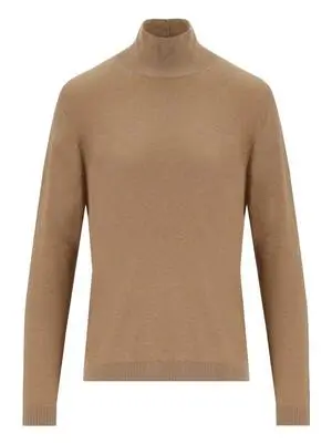 Max Mara Kiku Turtleneck Sweater - Camel