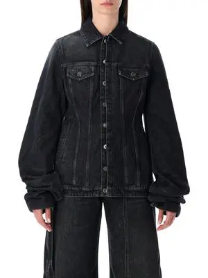 Jean Paul Gaultier Collared Jacket - Vintage Black