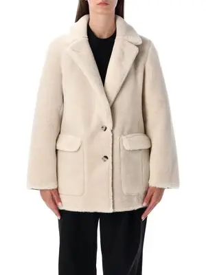 URBANCODE Faux Fur Reversible Tailored Coat