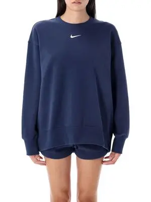 Nike Phoenix Fleece Crewneck - Blue